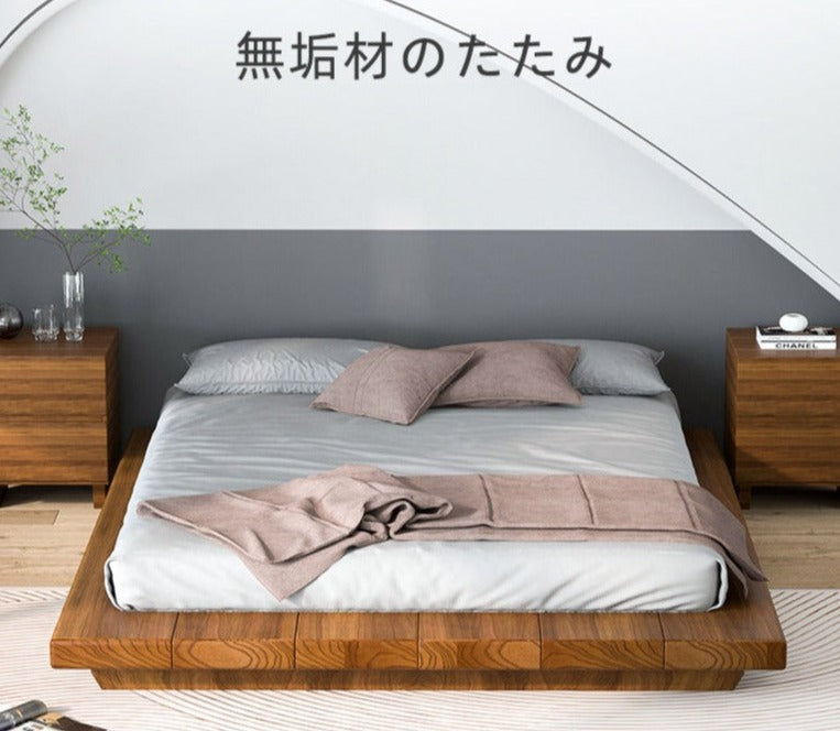 MYLA JAPAN Tatami Bed Japanese Style Solid Wood – AsianTeakFurniture.com