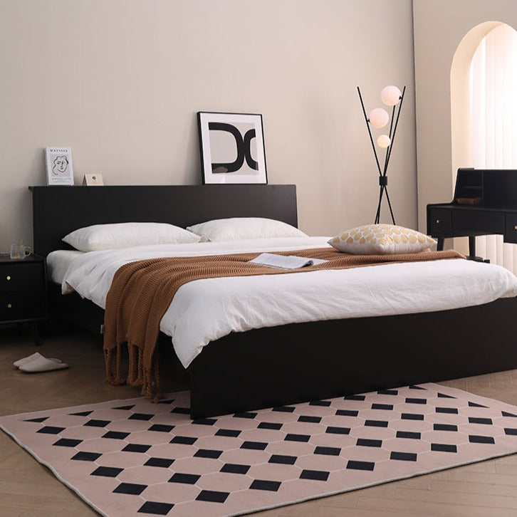 Ryleigh HYATT Bed Full Solid Wood Double Bed Master Bedroom ( 2 Size 4 ...